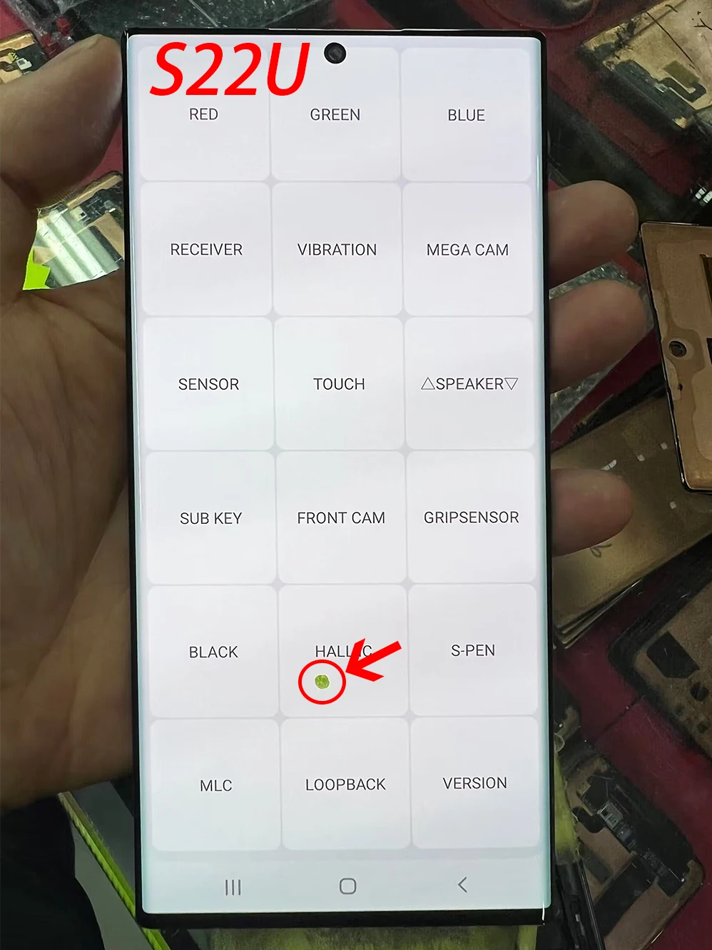 Original-With-Burn-Dots-For-Samsung-Galaxy-S22-Ultra-5G-S908-S908B ...
