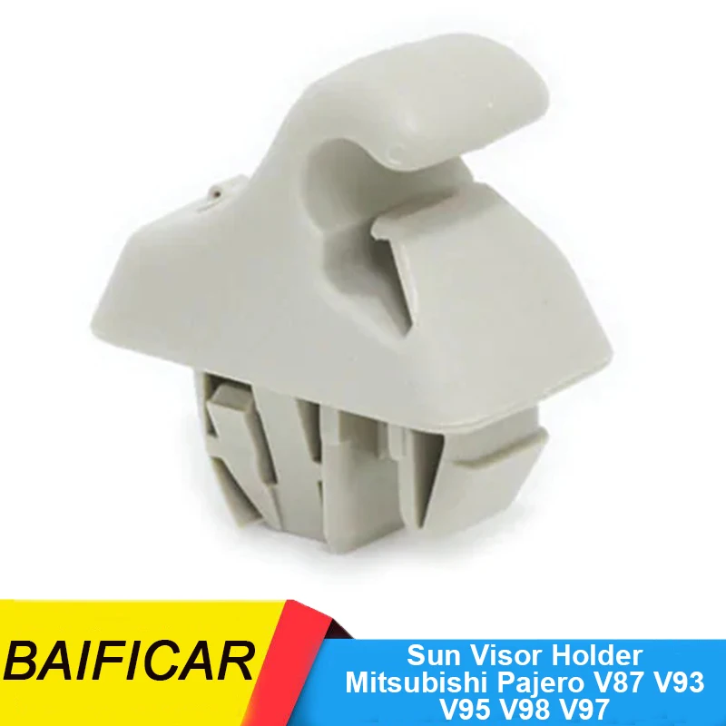 Baificar Brand New Genuine Grey / Beige Sun Visor Holder Clip Fixing ...