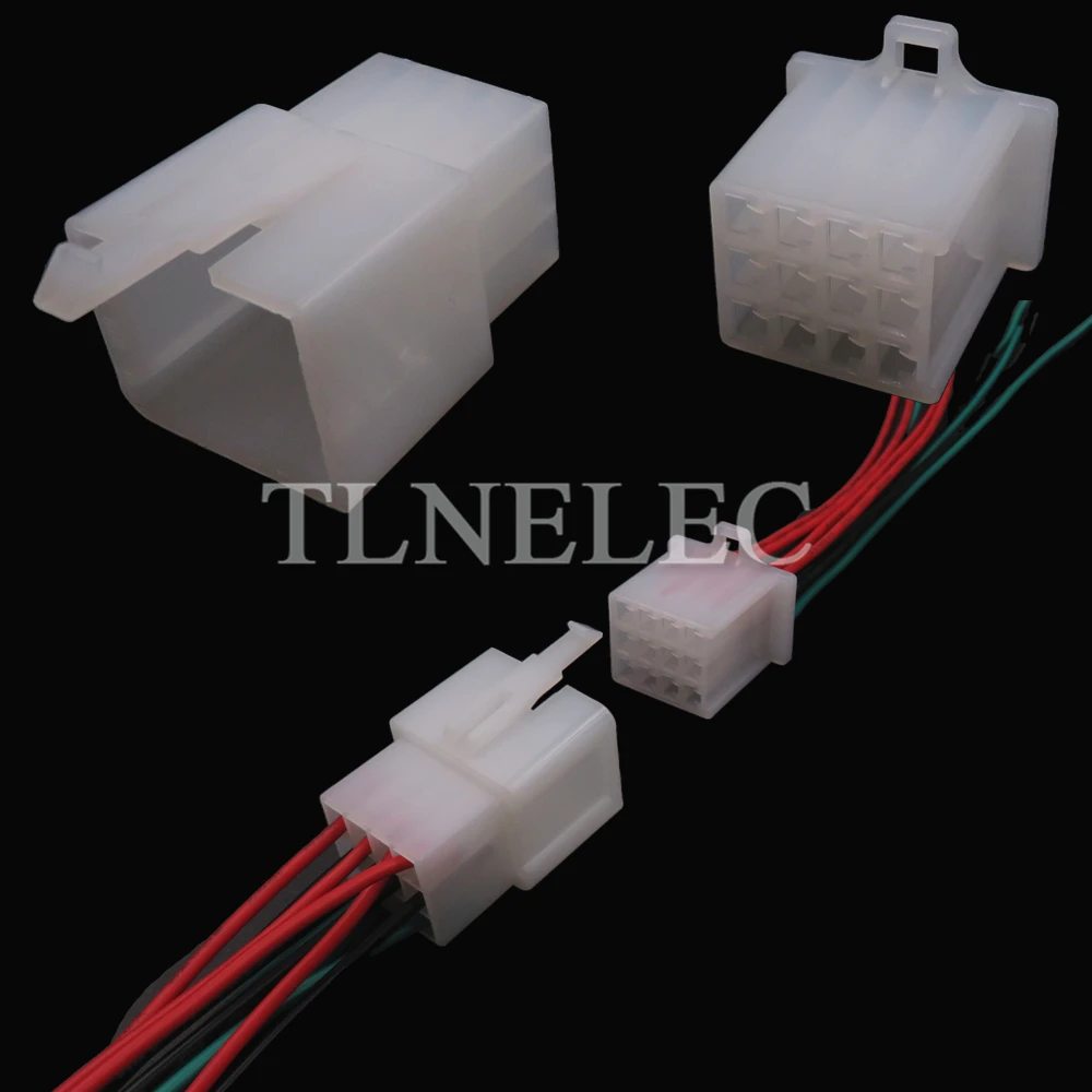 12-Pin-Way-Automobile-Wire-Harness-Adapter-with-Wires-Automobile-Male ...