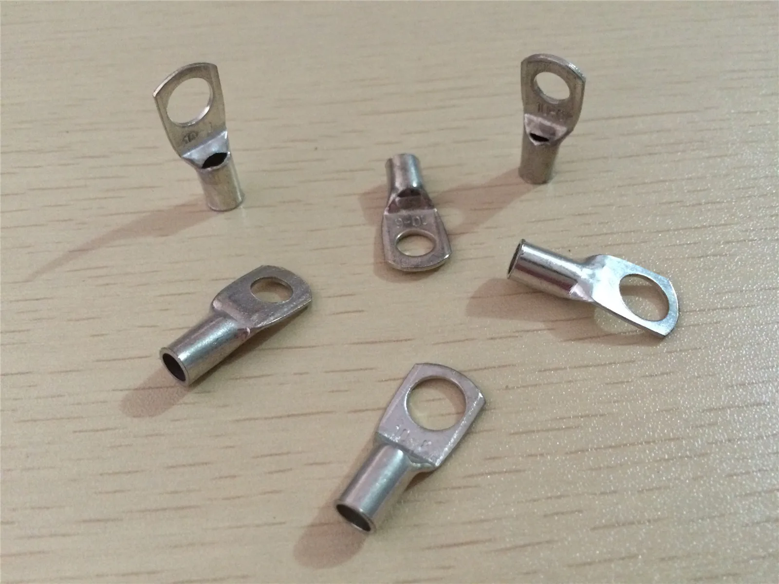 20PCS SC10-6 SC10-8 SC10-10 Copper Cable Lug Kit Bolt Hole Tinned Cable ...