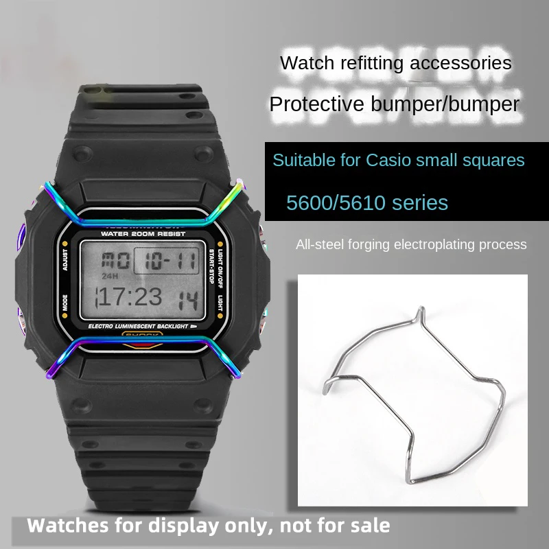Watch-bumper-protection-bar-for-Casio-G-SHOCK-small-block-3229-DW5600 ...