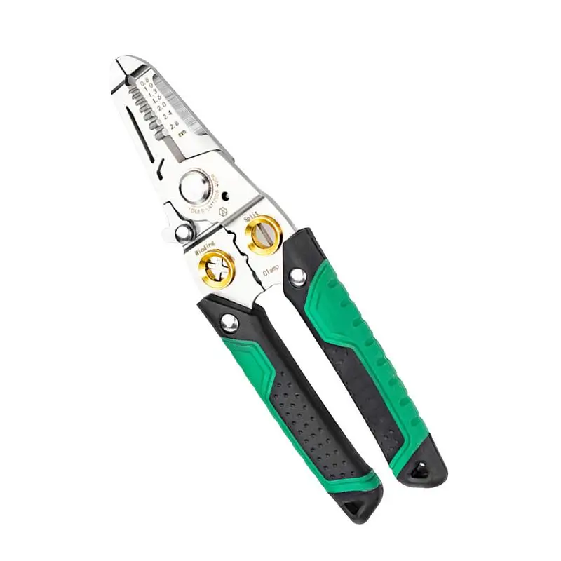 8 in 1 Multi-Functional Wire Stripping Pliers Crimper Cable Stripper ...