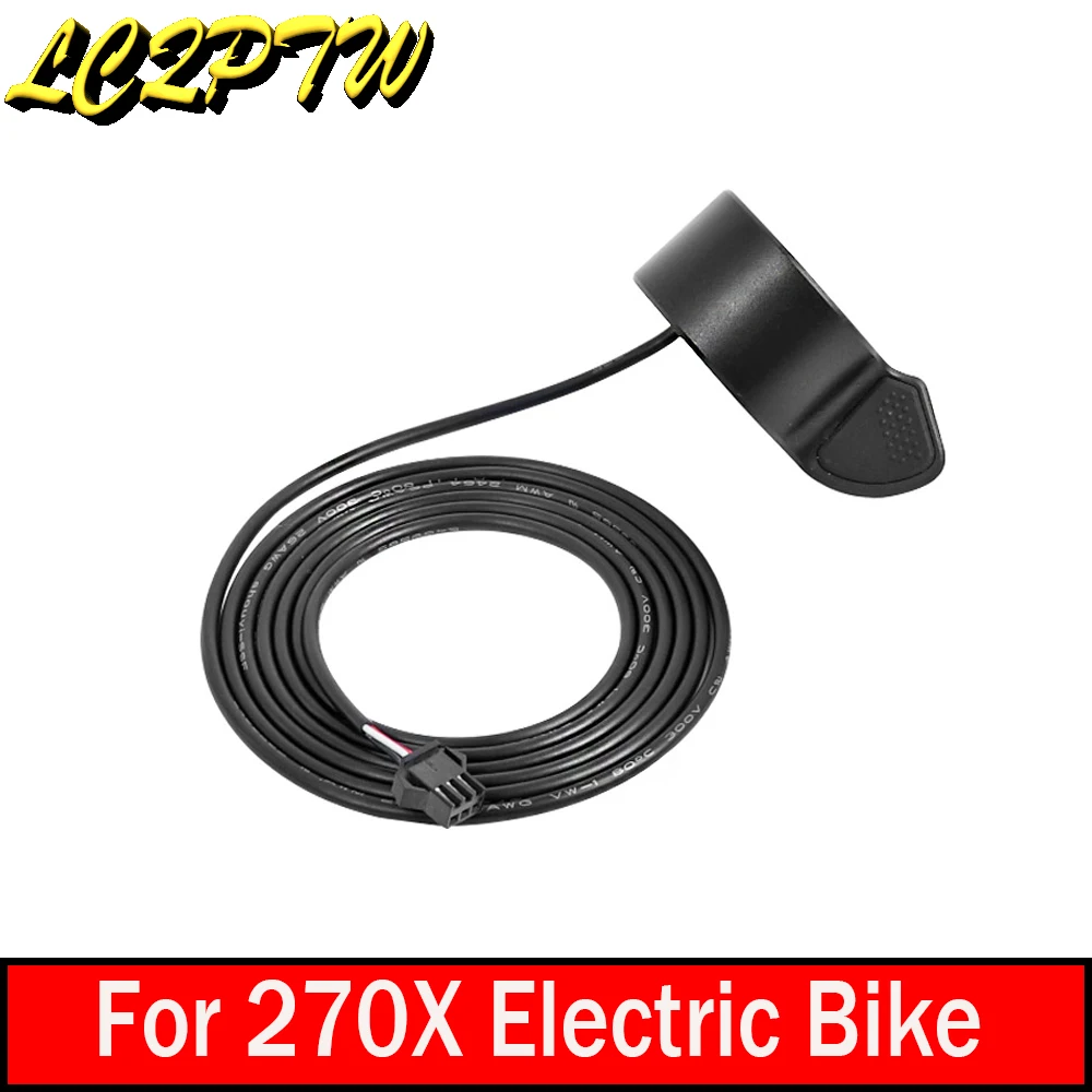 For-22mm-Handlebar-Electric-Bicycle-Throttle-Waterproof-Right-Hand-E ...