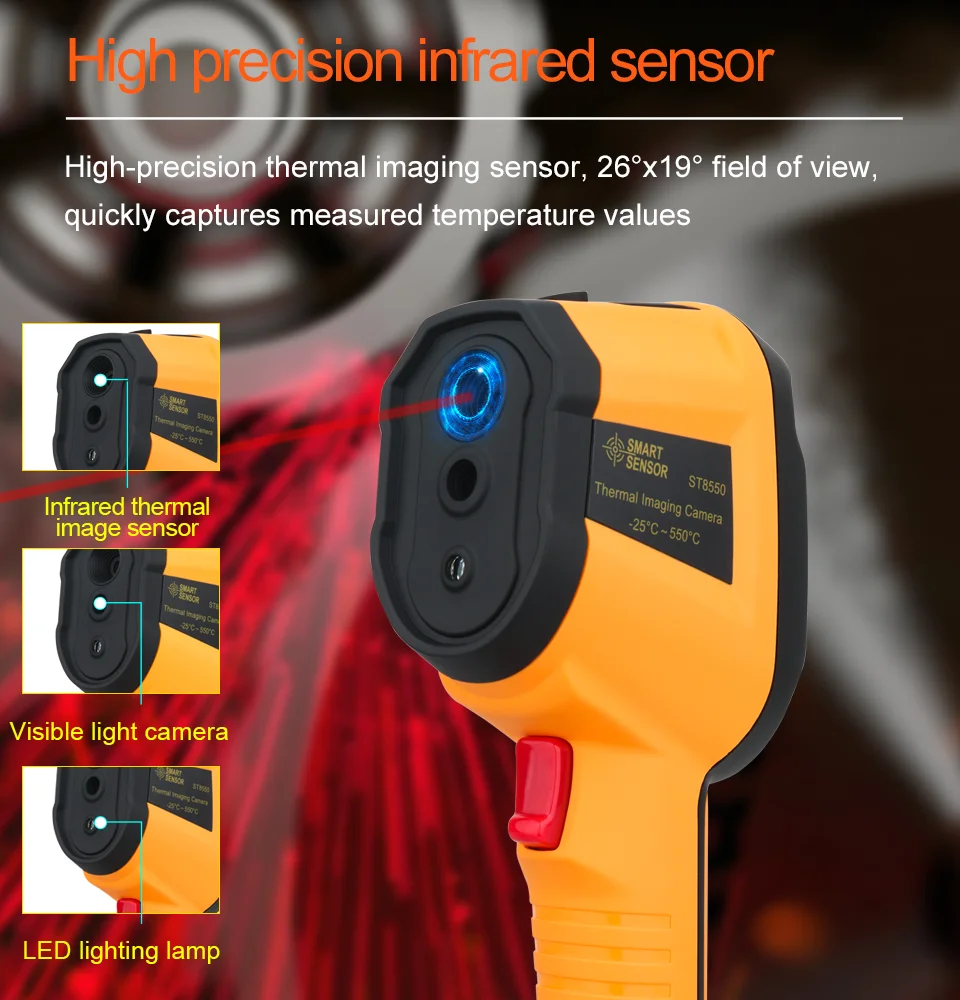 SMART SENSOR ST8550 Infrared Thermal Imager Camera