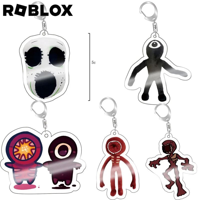 Roblox-Game-Keychain-Anime-Cartoon-Fear-Figure-Creativity-Pendant-Bag ...