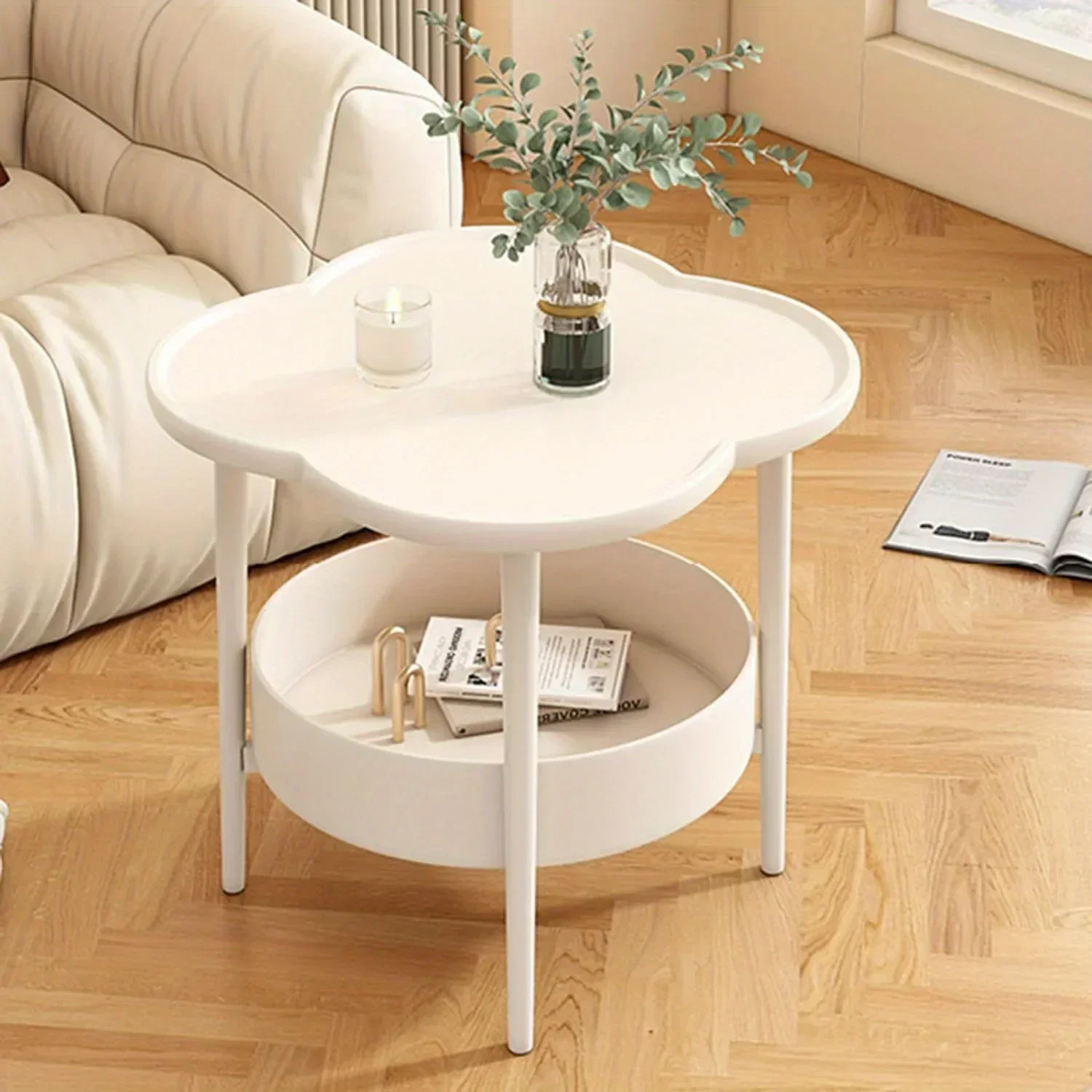 Cream-Style-Small-Coffee-Table-Creative-Side-Table-Modern-Simple-Sofa ...