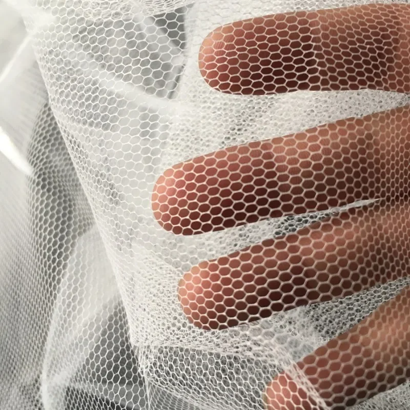 Hard Mesh Ultra Transparent Material Three dimensional Wide Clothing Wedding Fabrics Cloth for Diy Sewing By The Meter AliExpress