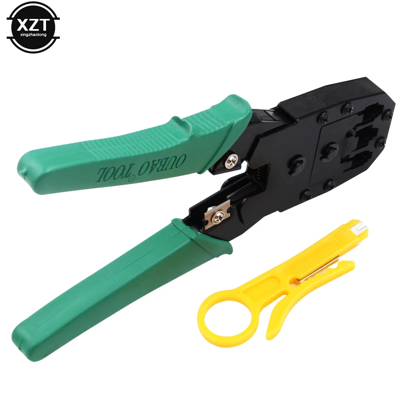 New Ethernet RJ45 Crimper Stripper Network Cable Cutting Tool Plier ...
