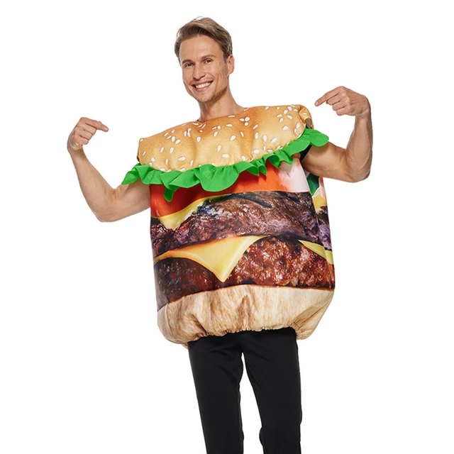 Hamburger Costume For Adults