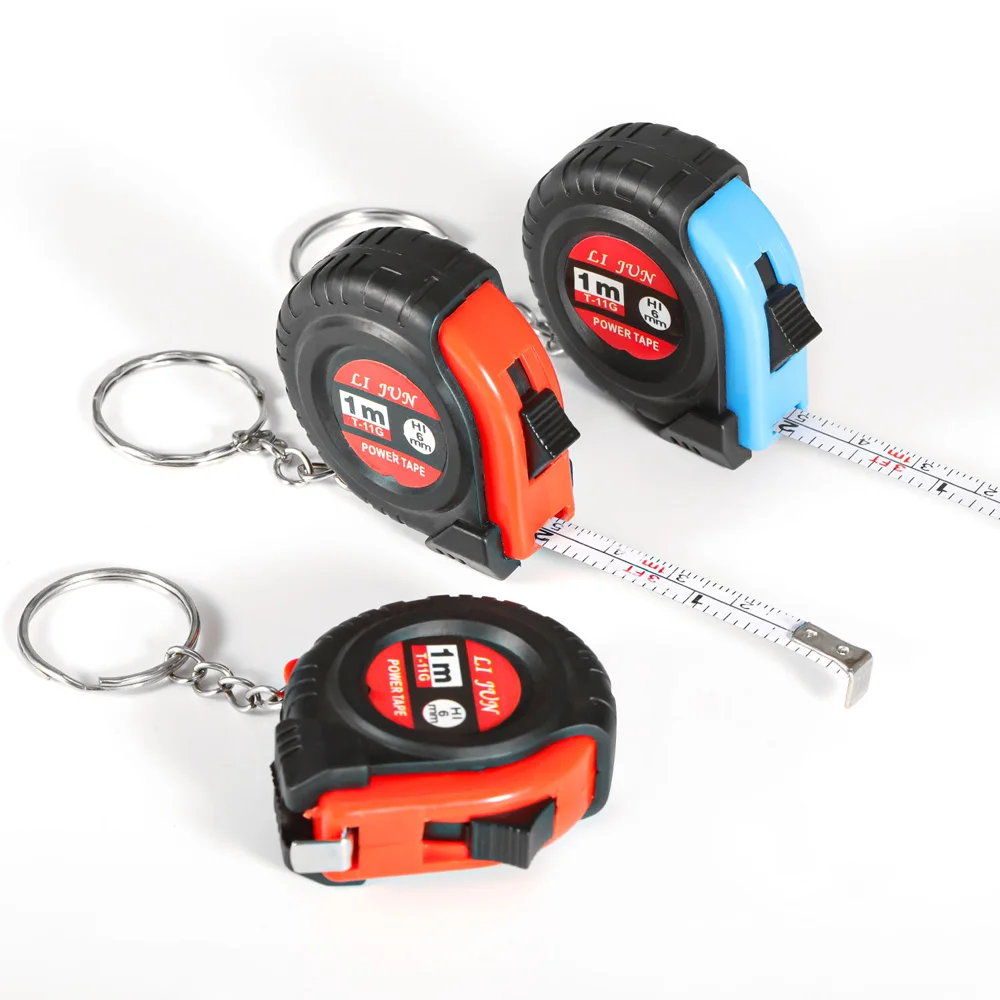 Mini-Retractable-Steel-Tape-Measure-Ruler-Key-Chain-Pocket-Pull-1M ...