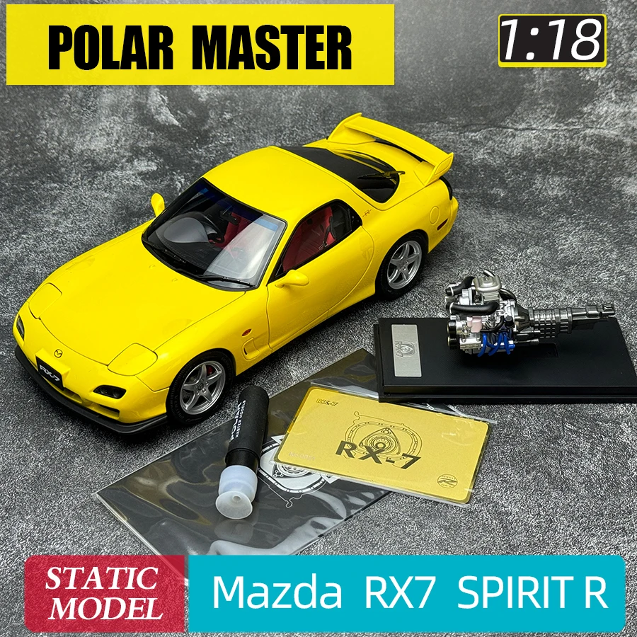 POLAR-MASTER-Mazda-RX7-SPIRIT-R-modelo-de-coche-de-aleaci-n-Colecci-n ...