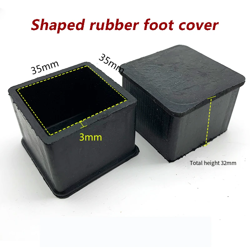 Rubber-Sleeve-Plug-Cap-End-Cover-Caps-Tape-Side-Chair-Foot-Cover-Non ...