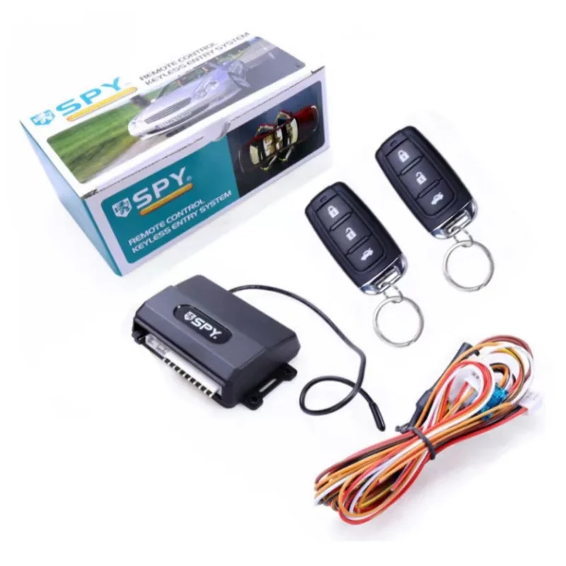 SPY-Universal-Car-Keyless-Entry-System-with-2-Remote-Controllers-Car ...