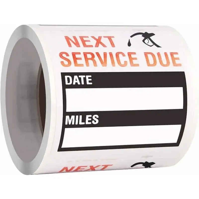 150pcs-Oil-Change-Reminder-Stickers-Labels-Removable-Auto-Maintenance ...