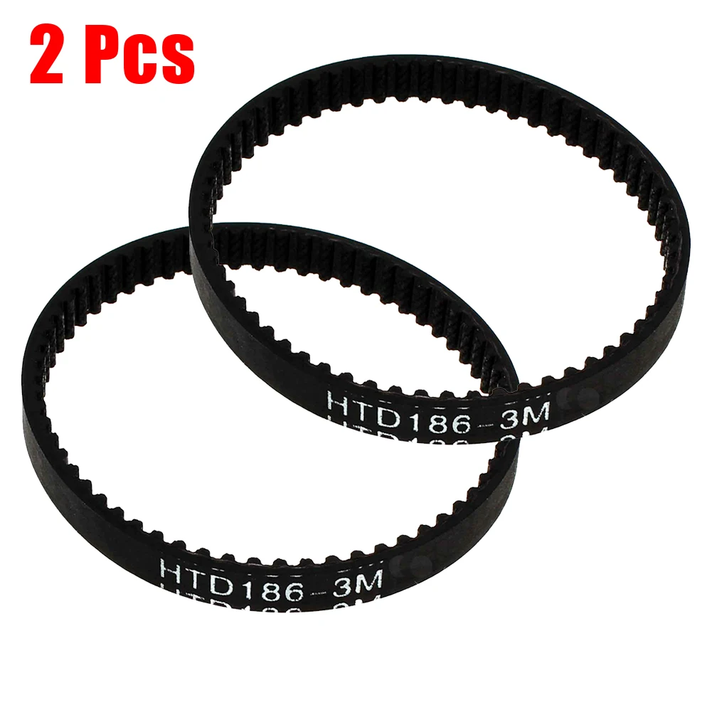 2PCS Toothed Belt Drive HTD186-3M For Karcher FC3 FC5 Hard Floor ...