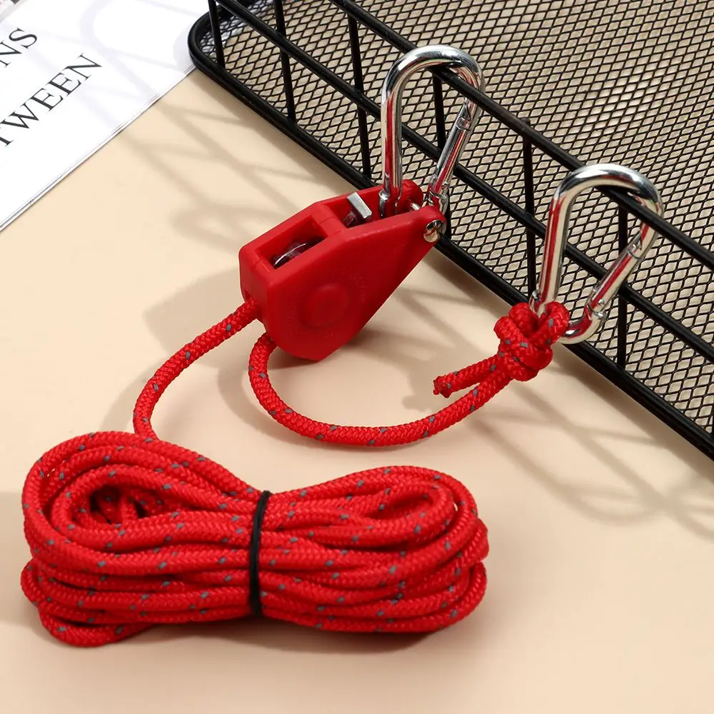 4m-Length-Stainless-Steel-Nylon-Adjustable-Rope-Fastener-Fixed-Buckle ...