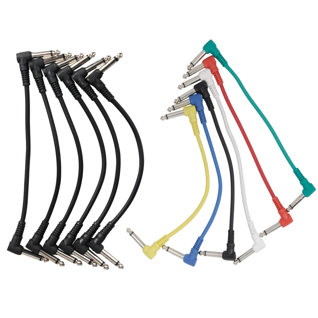 6-Pcs-Guitar-Effect-Pedal-Cable-Connecting-Line-Jack-Audio-Cable ...