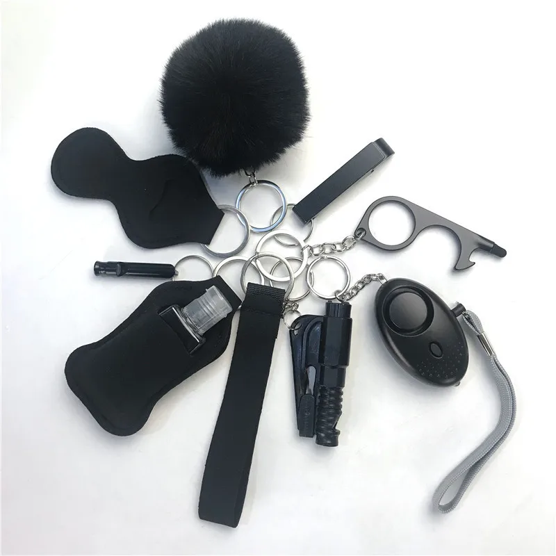 10Pcs-12Pcs-SET-Self-Defense-Keychain-Portable-Girls-Self-Protection ...