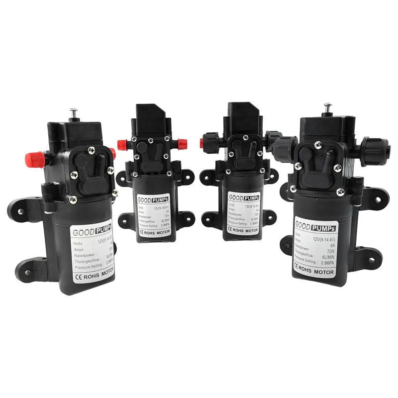 Good Pumps 12VDC 72W Micro Electric Diaphragm Reflux Water Pump ...