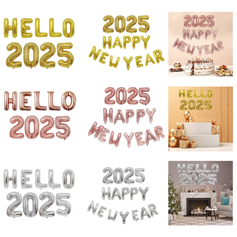 2025-Happy-New-Year-Balloon-Aluminum-Film-Balloon-Set-For-New-Year-s ...