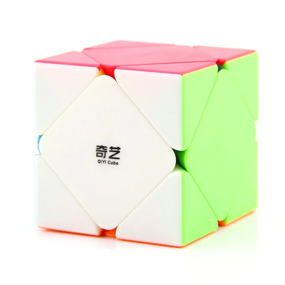 Qiyi-Qicheng-Skewb-Magic-Speed-Cube-Stickerless-QIYI-Skewb-Professional ...
