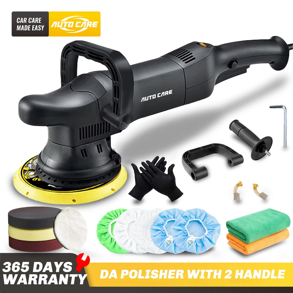 700W Car Polishing Machine DA 6inch 21mm Orbit Dual Action Auto ...