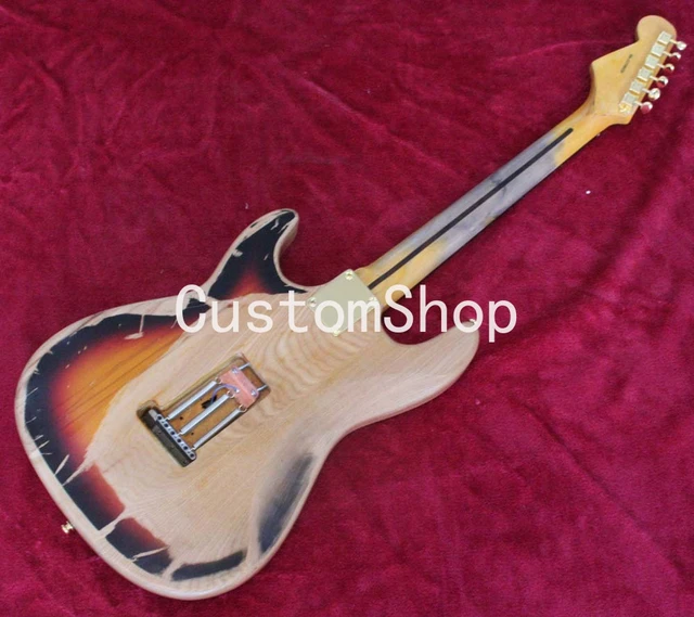 Stevie Ray Vaughan Red Guitar