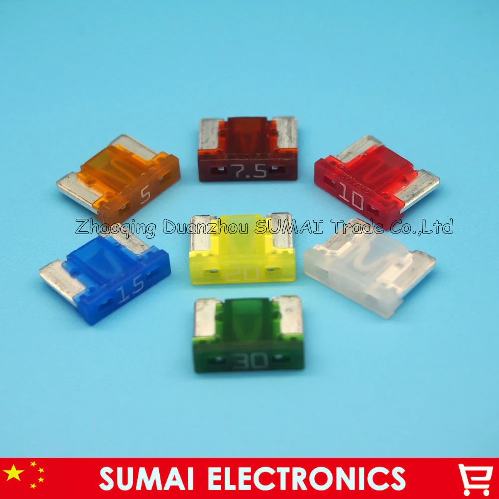 7-models-choose-5A-to-30A-Original-mini-type-Auto-fuse-Japan-PEC-car ...