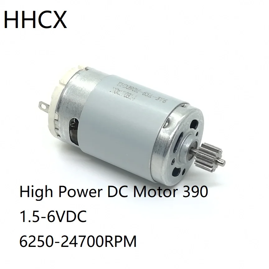 390 Motor | Dc Motor | Rs-390 - Rs-390 Micro Dc Motor 390 12-tooth Gear ...