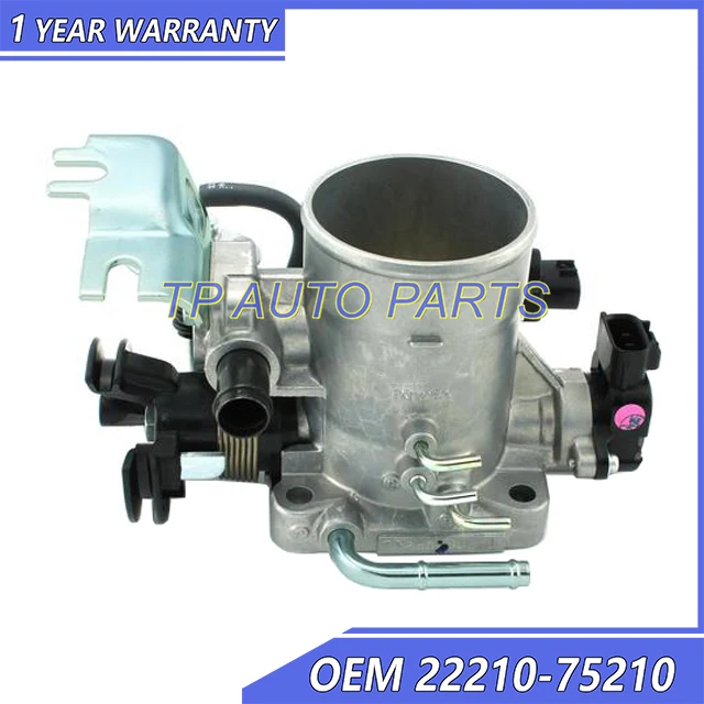 Cuerpo de acelerador Original reacondicionado OEM 22210-75210 2221075210