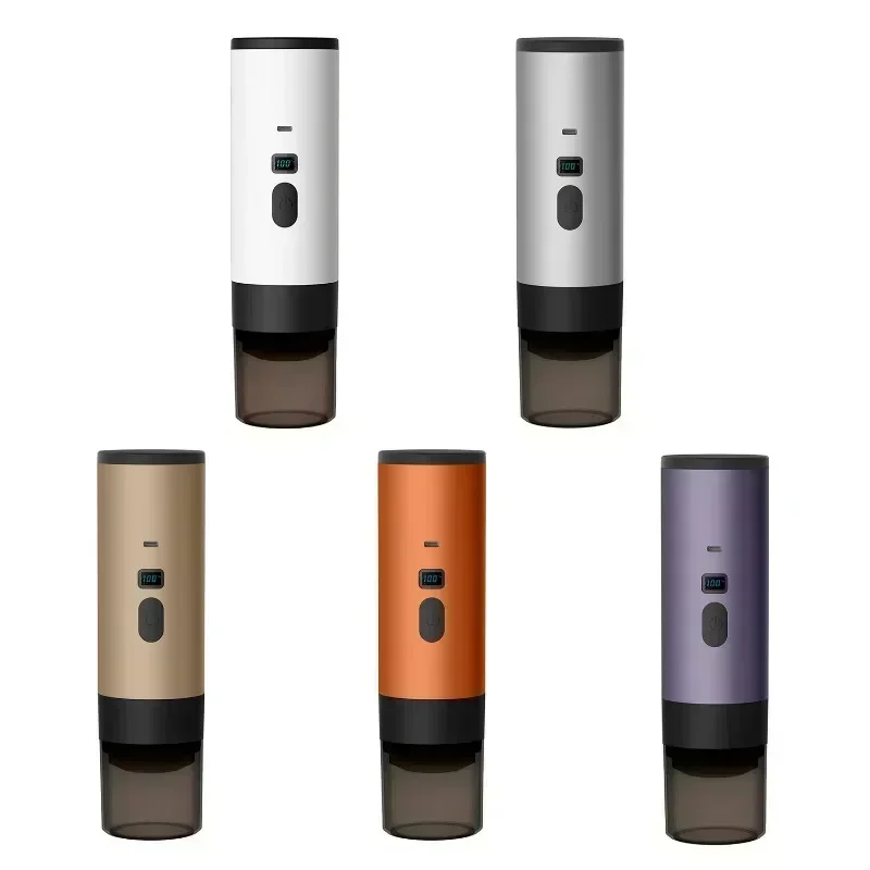 Wireless Electric Portable Espresso Coffee Machine for Car and Family ...