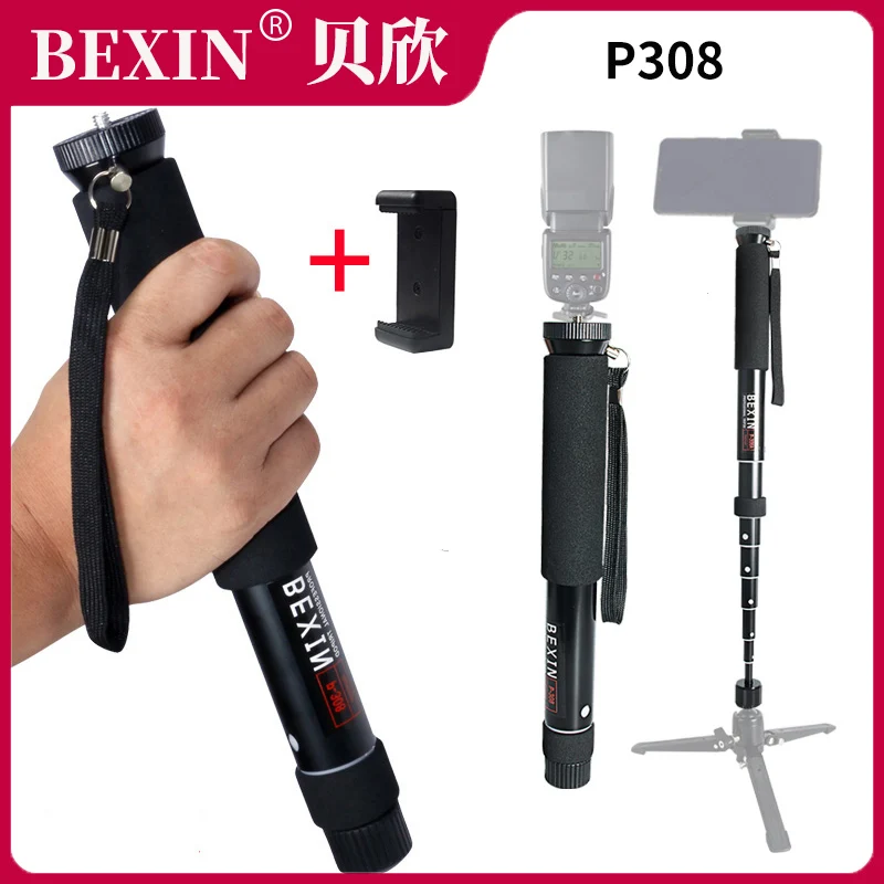 Portable Lightweight Monopod Flexible Pocket Mini DSLR Camera Unipod ...