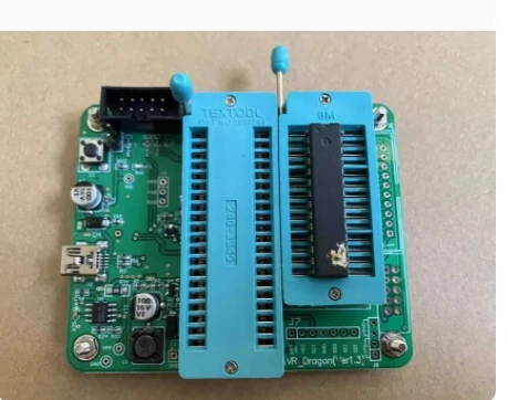 AVR-high-voltage-programmer-high-voltage-serial-and-parallel-ISP-STK500 ...