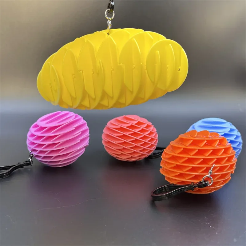 Creative Product Fidget Worm Stress-relieving Elastic Mesh Stress ...