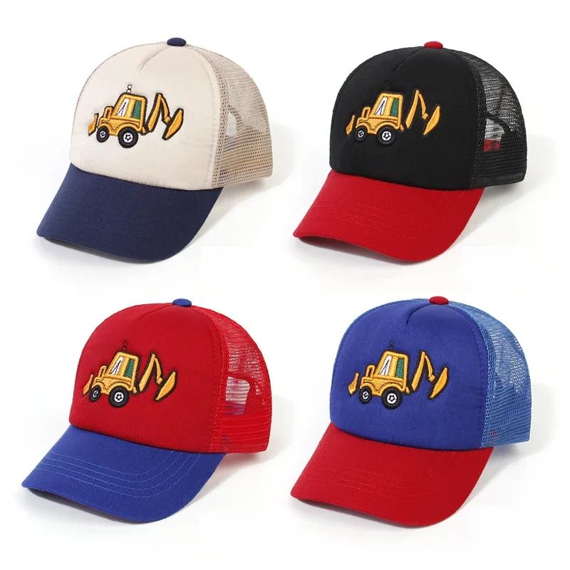 Baby-Hat-Summer-Mesh-Cartoon-Children-Baseball-Caps-for-Boys-Girls ...