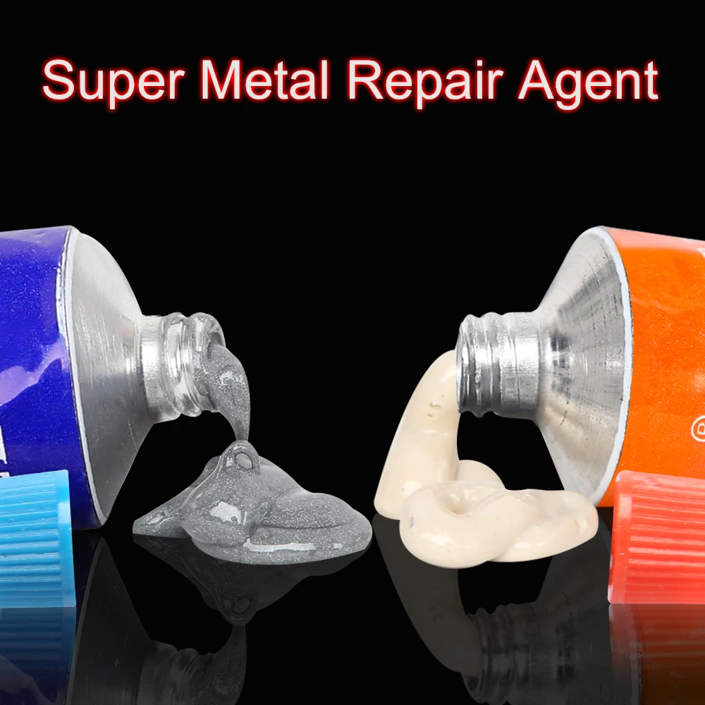 20/70/100g Industrial Repair Paste Glue Heat Resistance Cold Weld Metal ...