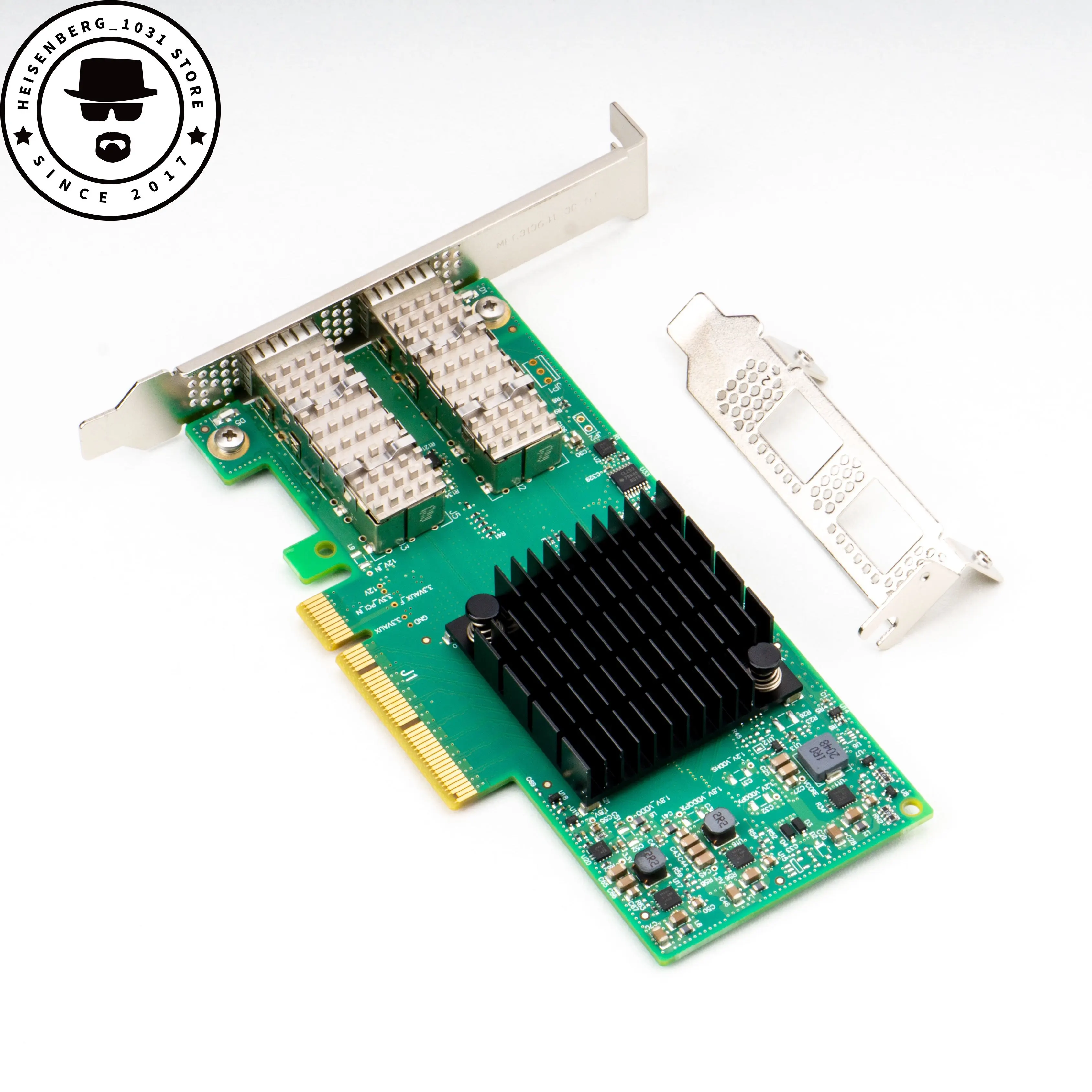 Mellanox MCX4121A-ACAT ConnectX®-4 Lx EN 25GbE Dual-Port SFP28 PCIe3.0x8 MMA2P00-AS 25G 850nm up ...