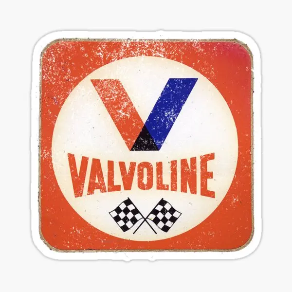 Valvoline-Retro-Sign-5PCS-Car-Stickers-for-Art-Bumper-Background-Funny ...