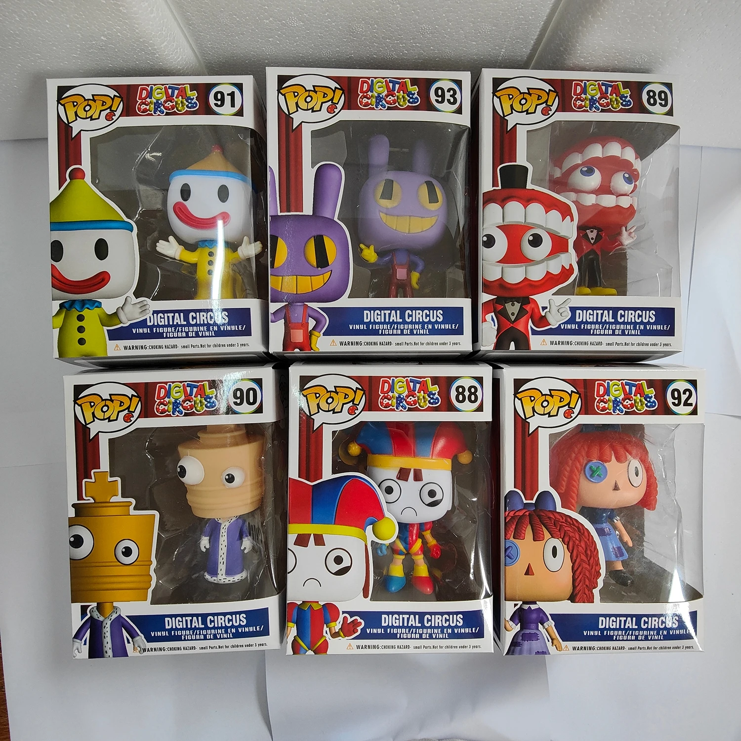 FUNKO-figura-de-circo-Digital-incre-ble-juguetes-de-dibujos-animados ...