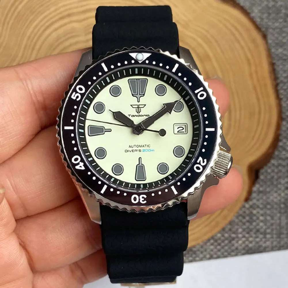 Tandorio-SKX-Mod-reloj-autom-tico-de-buceo-para-hombre-cron-grafo ...