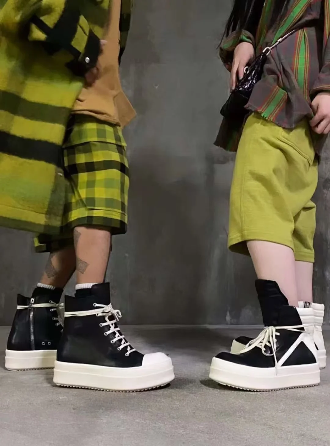 2024 New Model Shoes for Women Thick Sole Adds Height Vulcanized Casual ...