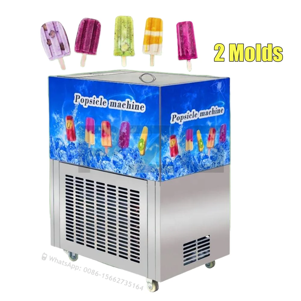 Commercial-Double-Mold-Popsicle-Maker-2-Molds-Popsicle-Making-Machine ...