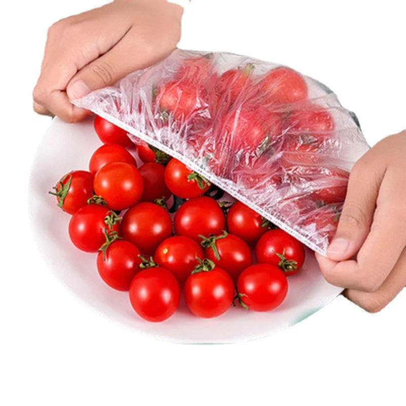 50-100pc-Disposable-Cling-Film-Cover-Household-Refrigerator-Food-Fruit ...