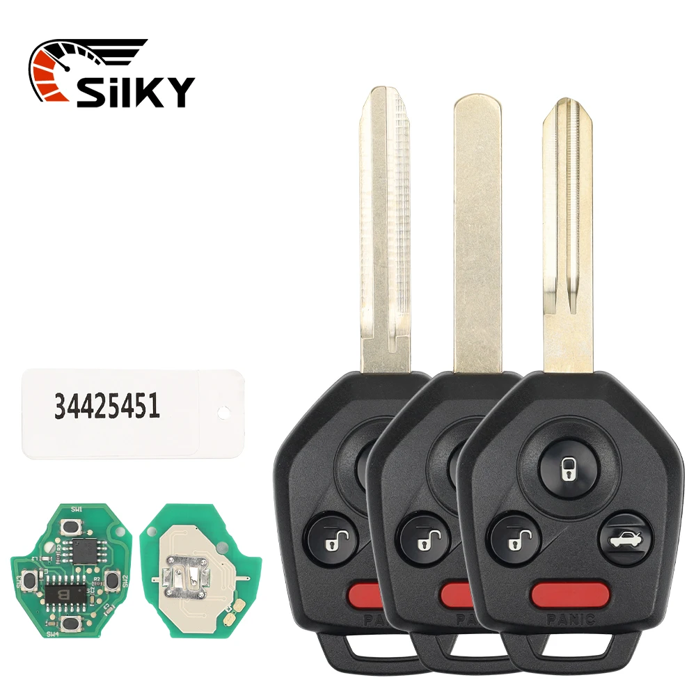 Silky-Remote-Control-Key-with-Password-CWTB1G077-Suitable-for-Subaru ...