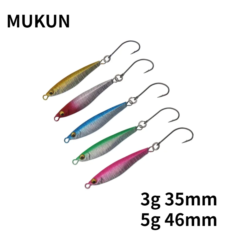 MUKUN-1PCS-Mini-Jig-Fishing-Lures-3-5g-6g-Hard-Artificial-Bionics-Bait ...