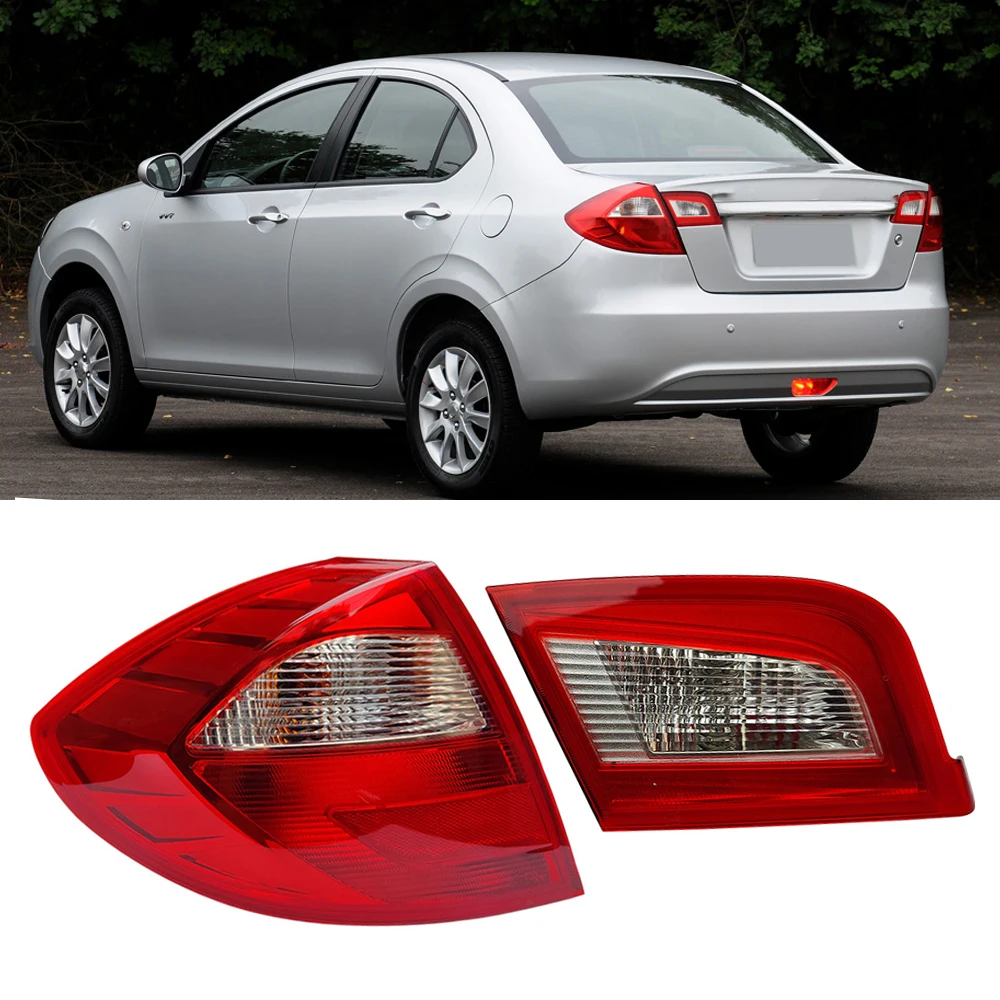 Car Rear Tail Light With Bulbs Brake Lamp Stop Taillights For JAC J3 ...