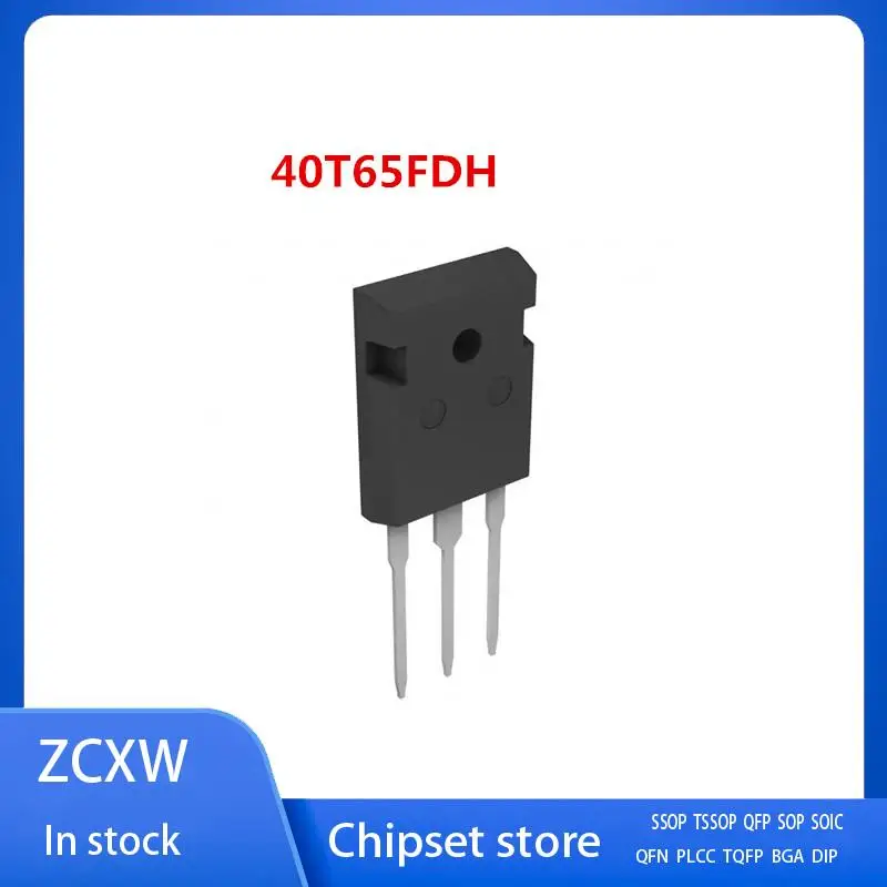 MBQ40T65FDS 40T65FDS 40T65QES 40T65FDH TO-247 40A 650V, 10 peças por lote