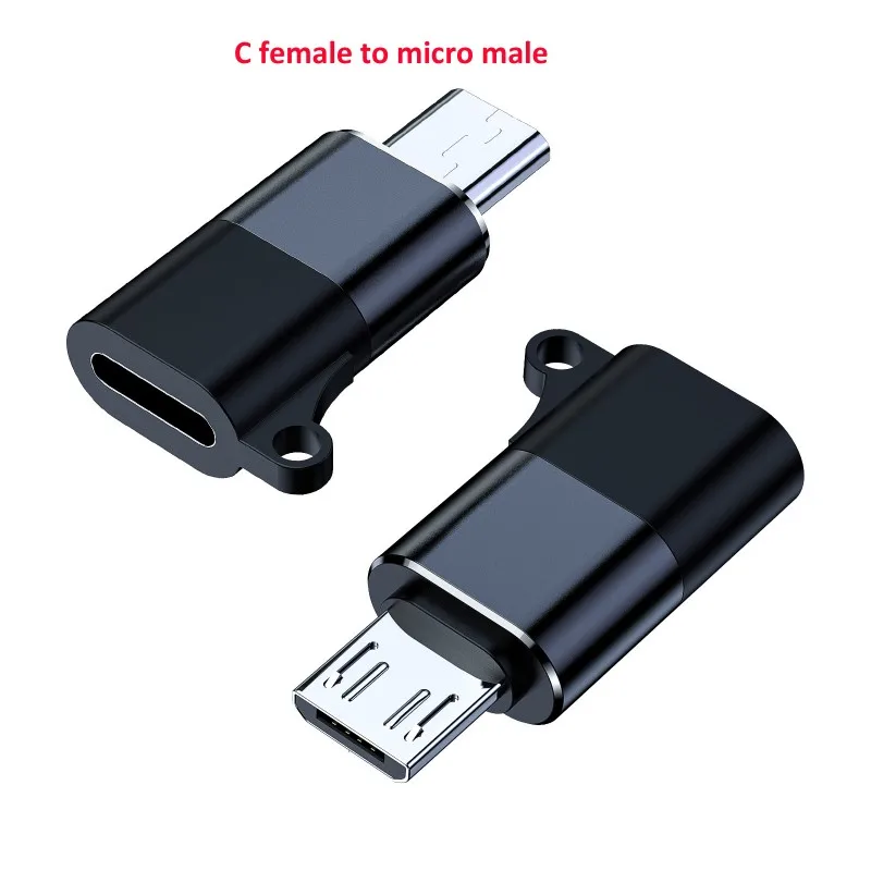 Type C Female To Micro Male Usb Adapter For Mobile Phone Otg Converter ...