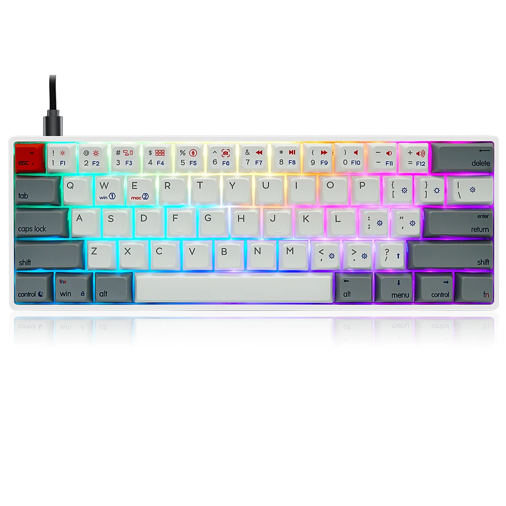 SKYLOONG-Mechanical-Gamer-Keyboard-PBT-Keycaps-Mechanical-Keyboard-60 ...