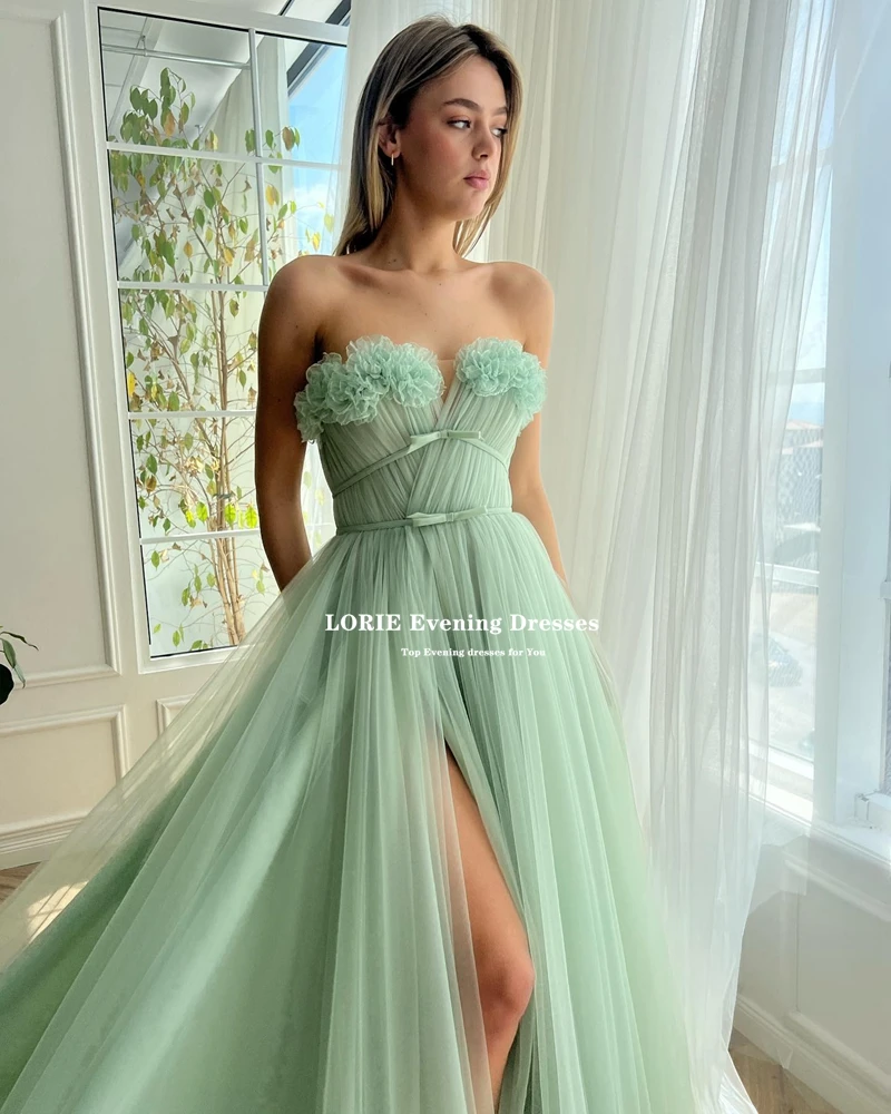 Light Mint Green Prom Dresses
